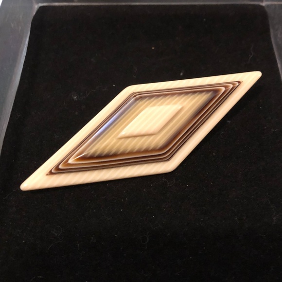 Lea Stein | Jewelry | Vintage Lea Stein French Laminated Geometric ...